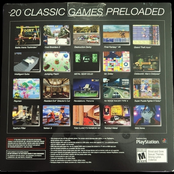 Sony | Video Games & Consoles | Sony Playstation Classic Mini Included 2 Classic Games Brand New ...